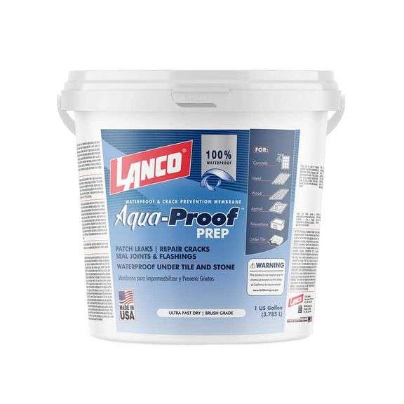 Aqua-Proof Prep 1 Gal. Waterproofing & Crack Prevention Membrane ...