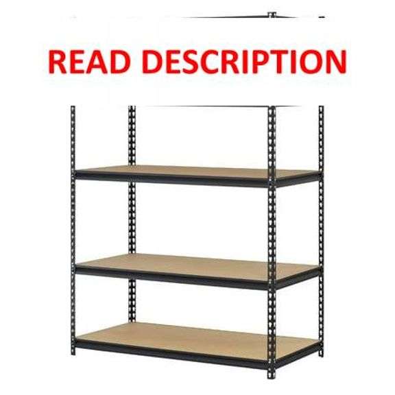 Ktaxon Heavy Duty 5 Tier Shelf Garage Shelving Unit Steel Racking ...
