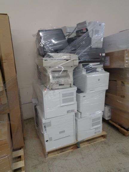 1 -PALLET OF PRINTERS - Matthews Auctioneers