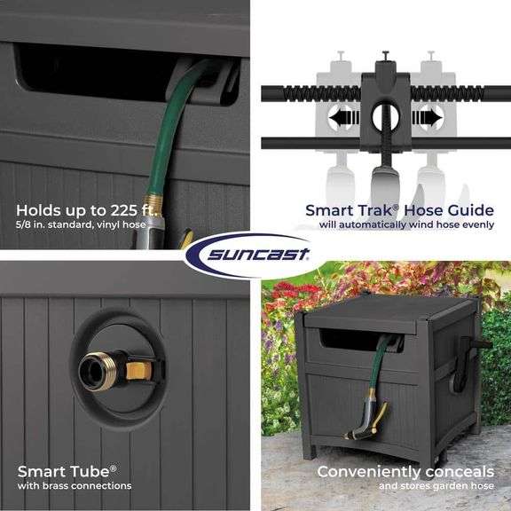 Suncast 225 ft. Smart Tube Smart Trak Hose Hideaway - Matthews Auctioneers