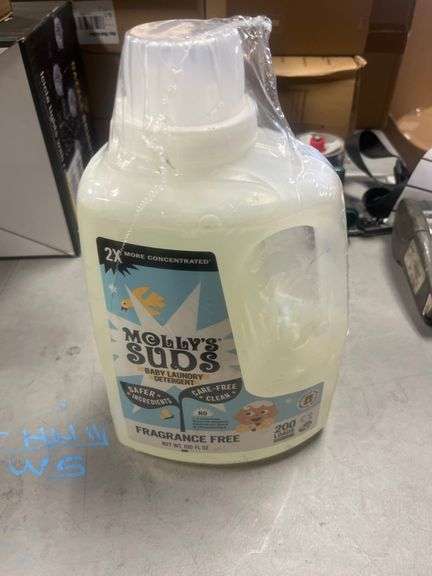 Molly's Suds Baby Liquid Laundry Detergent | Removes Formula, Poop ...