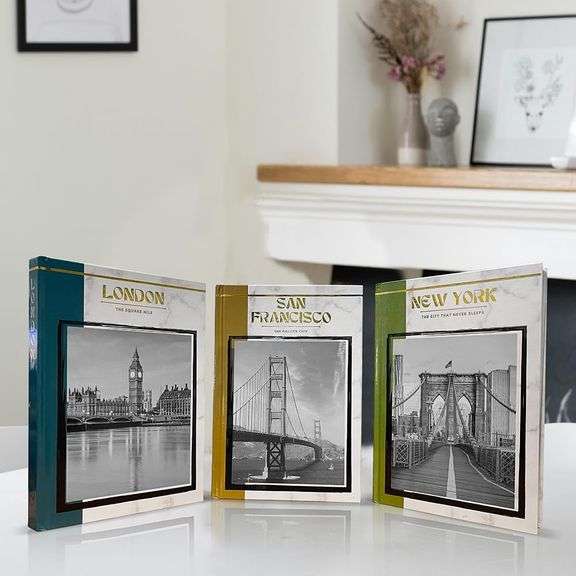 Decorative Books Bundle for Office & Home Decor - Designer Books Decor ...