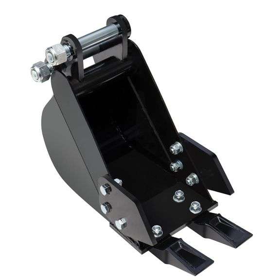 DANWIWEE Narrow Digging Bucket 7.87in Mini Excavator Attachments, Hole ...