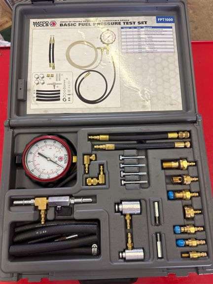 Matco Basic Fuel Pressure Test Set - Matthews Auctioneers