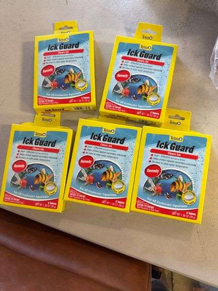 Tetra Ick Guard Aquarium Remedy Easy to Use Fizz Tablets For Fish ...