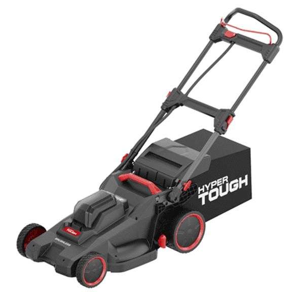 Hyper Tough 2x20 Volts Max 20-inch Brushless Push Mower ...