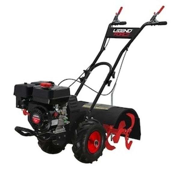 Legend Force 20 in. 212 cc Gas Rear Tine Garden Tiller - Matthews ...