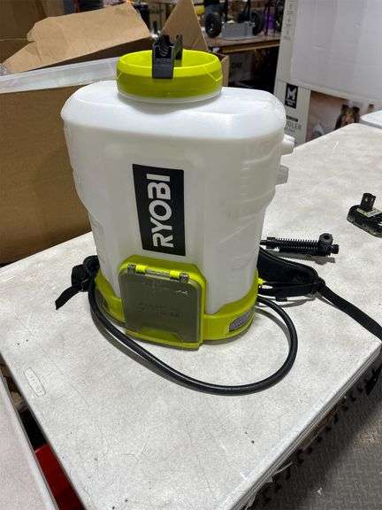 Ryobi Backpack Sprayer - Matthews Auctioneers