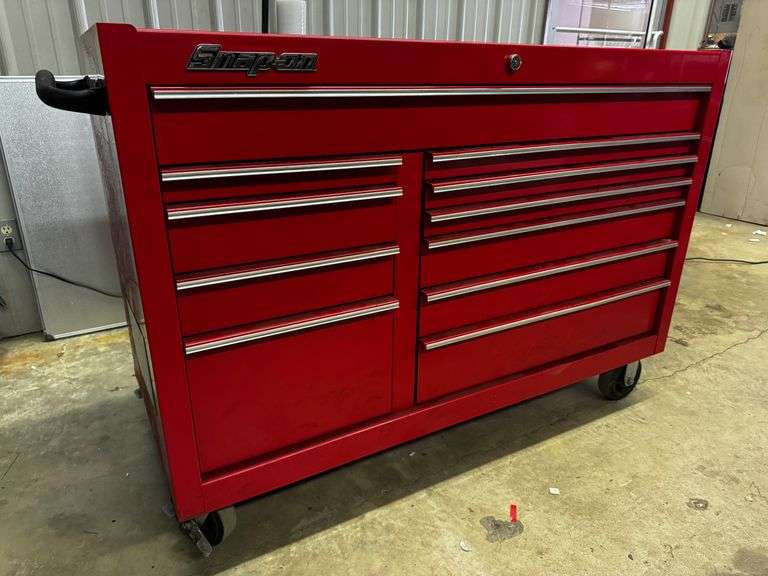 Snap-On 55” 11-Drawer Tool Box with Keys and Owners Manual - Matthews ...