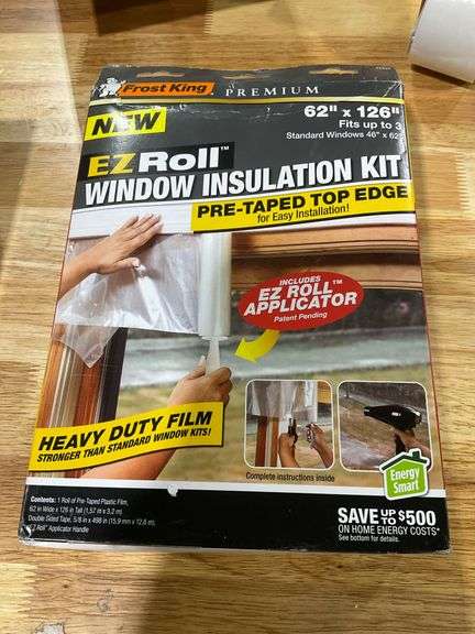(2) Frost King Window Film Installation Kit - Matthews Auctioneers