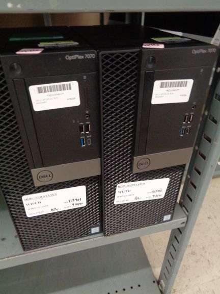 2 -DELL OPTIPLEX 7070 - Matthews Auctioneers