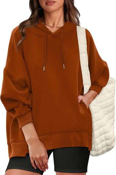 XIEERDUO Fall Hoodies For Women Sweatshirts Pullover Tunic Tops To Wear ...