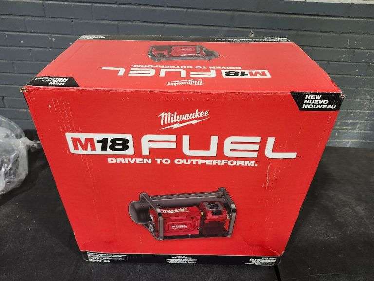 M18 FUEL 18-Volt Lithium-Ion Brushless Cordless 2 Gal. Electric Compact ...