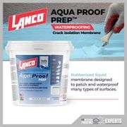 Aqua-Proof Prep 1 Gal. Waterproofing & Crack Prevention Membrane ...