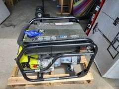 6,800-Watt Recoil Start UL Gasoline Powered Portable Generator with CO ...