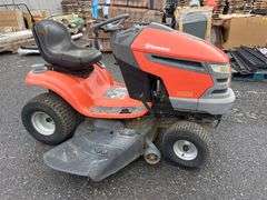 Husqvarna YTH20k46 mower with kohler engine - Matthews Auctioneers