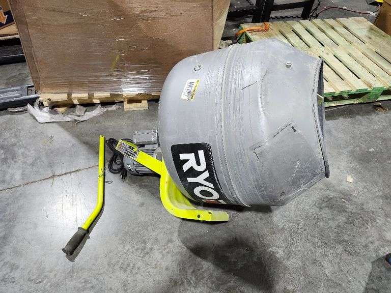 Ryobi concrete mixer - Matthews Auctioneers