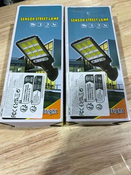 Super Bright Motion Sensor Street Lamp Solar Powered Outdoor Wall Light ...