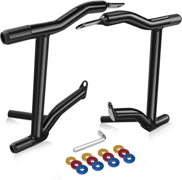 Saddlebag Guards Rear Saddlebag Support Bracket Kit Tip Over Protection ...