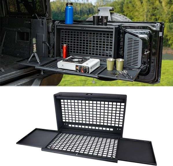MAIKER Tailgate Table Storage Lock Box for 2021-2025 Ford Bronco 4 Door ...