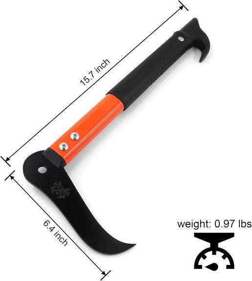 THRWTHRWCLUB 15.7" Pickaroon Hookaroon, Pickaroon logging tool with ...