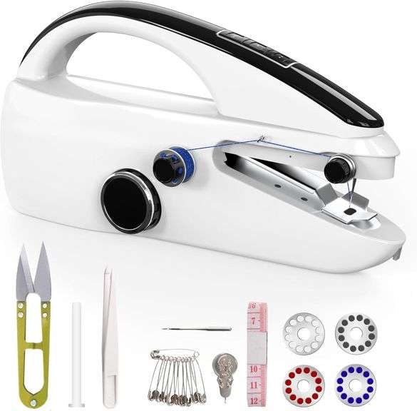 Handheld sewing machine, portable, mini sewing machine, easy to use ...