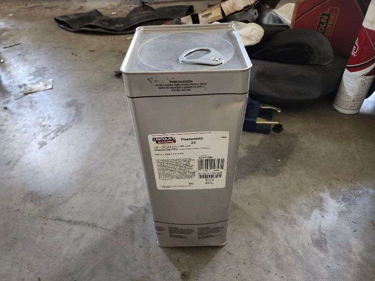 Stick Electrode,E6022,1/8",14 L,50 Lb - Matthews Auctioneers