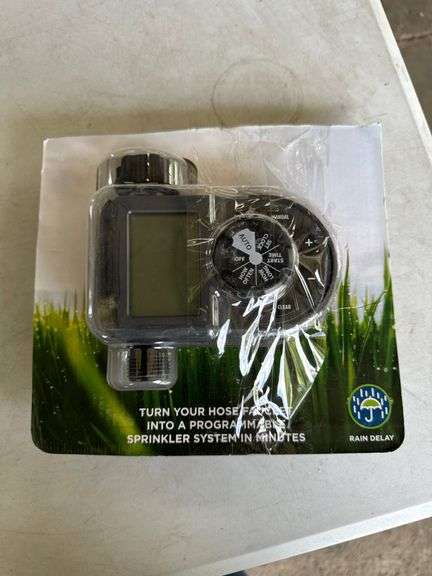 1-Outlet Hose Faucet Timer - Matthews Auctioneers