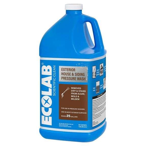 1 Gal. Exterior House and Siding Pressure Wash Concentrate Cleaner ...