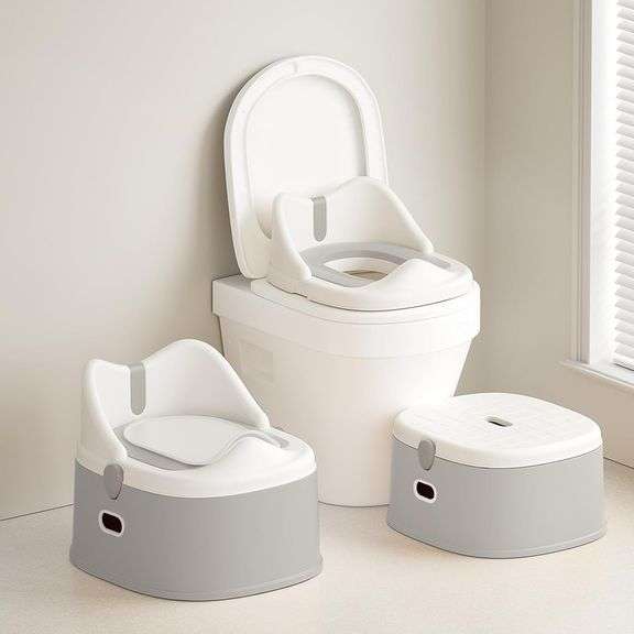 3-in-1 Toddler Potty Training Toilet for Boys and Girls, Multipurpose ...