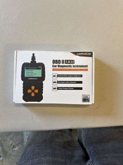 OBD2 Scanner Ease Setup Plug-Play: Clear Reset Engine Error Code Professional Code Reader ...