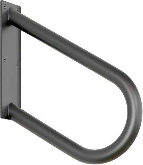 ROTHLEY Hand Rails for Outdoor Steps: U-Shape Black Handrails for 1-3 ...