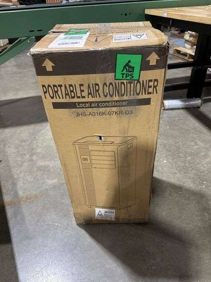 JHS 7,000 BTU Portable Air Conditioner with Dehumidifier and Fan for ...