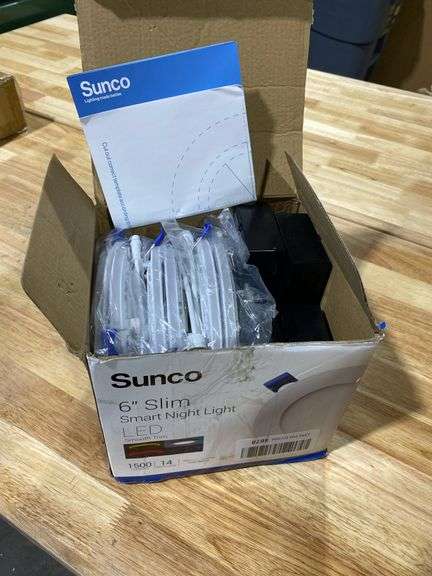 Sunco 12 Pack 6-Inch LED Canless Disk Downlight, 1200 Lumens, Dual ...