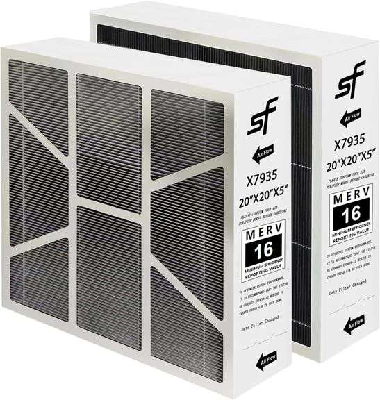 Upgrade X7935 Furnace Air Filter Replacement for Compatible with Honeywell HCC14-23 Air Filter ...