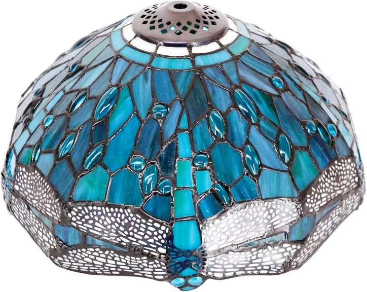 Tiffany Lamp Shade Replacement Only 12X6 Inch Stained Glass Style ...