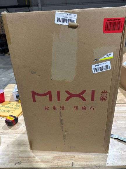 mixi 20 Inch Carry On Luggage 22x14x9 Airline Approved PC Hard Shell Suitcase Top Opening ...