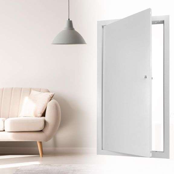 QWORK Aluminum Alloy Access Panel- 12 x 24 Inch Service Shaft Door ...