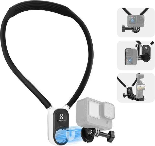 K&F Concept Magnetic Neck Mount for Go Pro Phone Holder,Quick Release ...