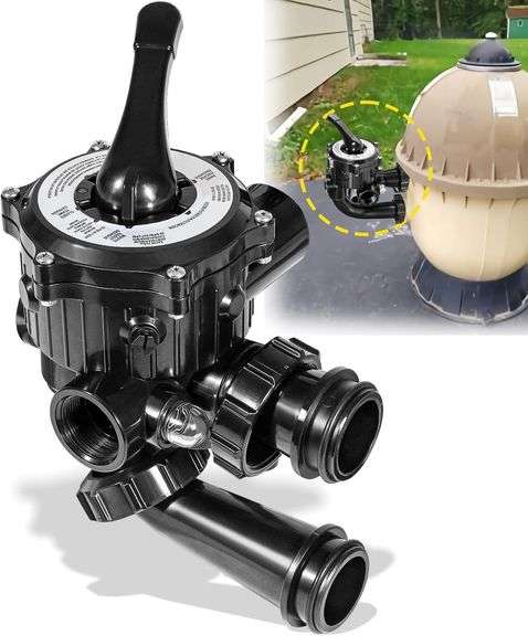 Replacement for Hayward SPX0710X32 Vari-Flo Side Mount Valve for ...
