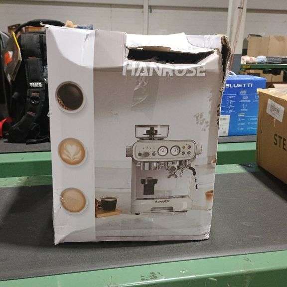 Espresso Machine With Grinder, 20 Bar Espresso Machine with Milk ...