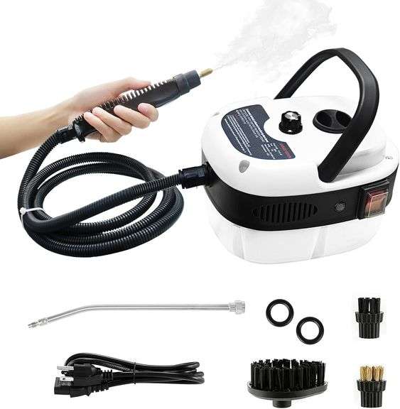 Handheld Steam Cleaner 2500W Hand-Held High Pressure Portable Cleaning ...