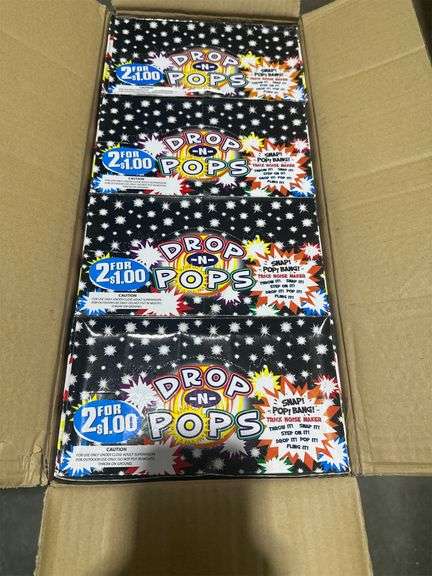 Novelty Pop N Snaps 8 Cases Of 60 Boxes Each - Matthews Auctioneers