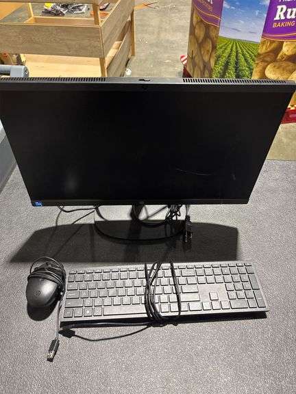 HP Monitor, Keyboard and Mouse - Matthews Auctioneers