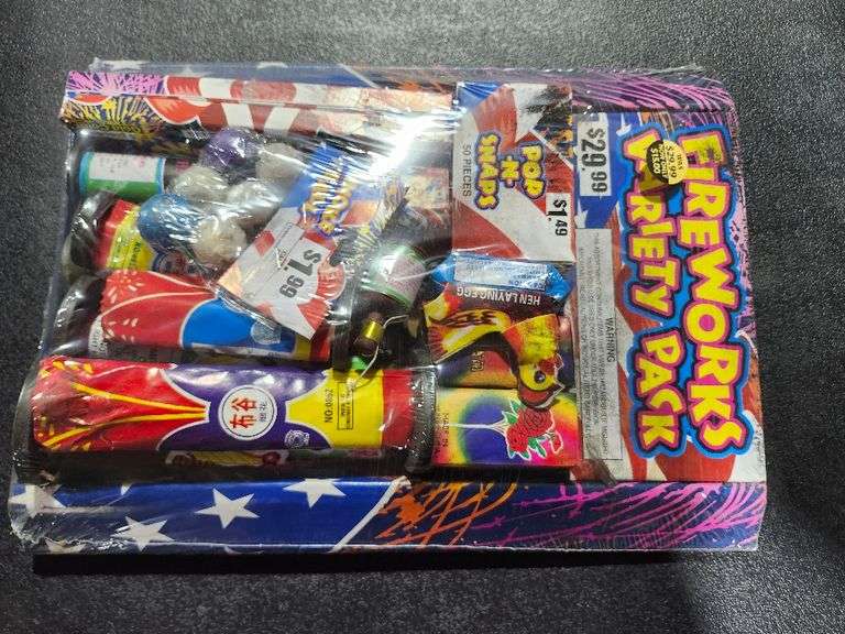 Fireworks variety pack - Matthews Auctioneers
