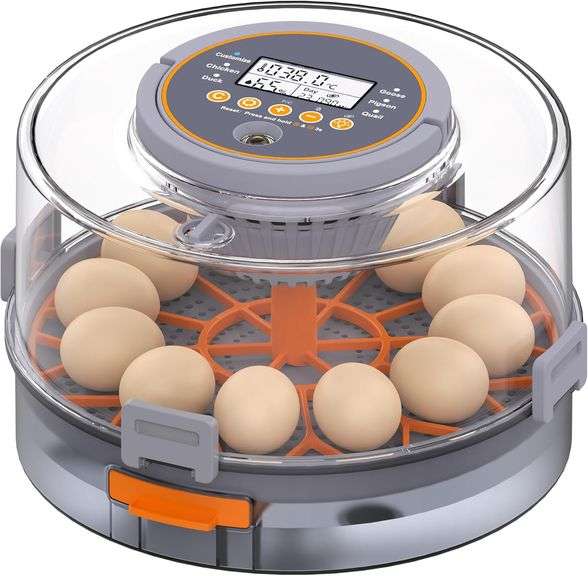 PETSFOND Intelligent Egg Incubator with Automatic Egg Turning, Precise ...