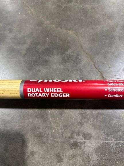 Husky Dual Wheel Rotary Edger - Matthews Auctioneers