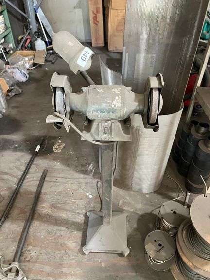 Bench Grinder with Stand - Matthews Auctioneers