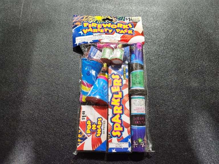 Small fireworks variety pack - Matthews Auctioneers