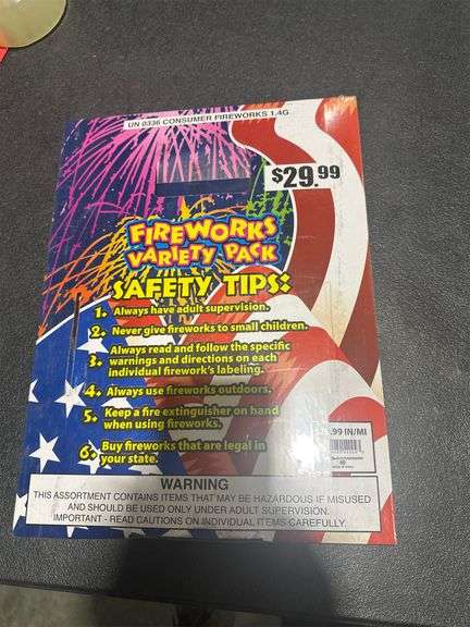 Fireworks Variety Pack - Matthews Auctioneers